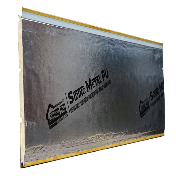Siding Metal PU - ROBLE 3,8 X 0,38 MTS - Siding Pro